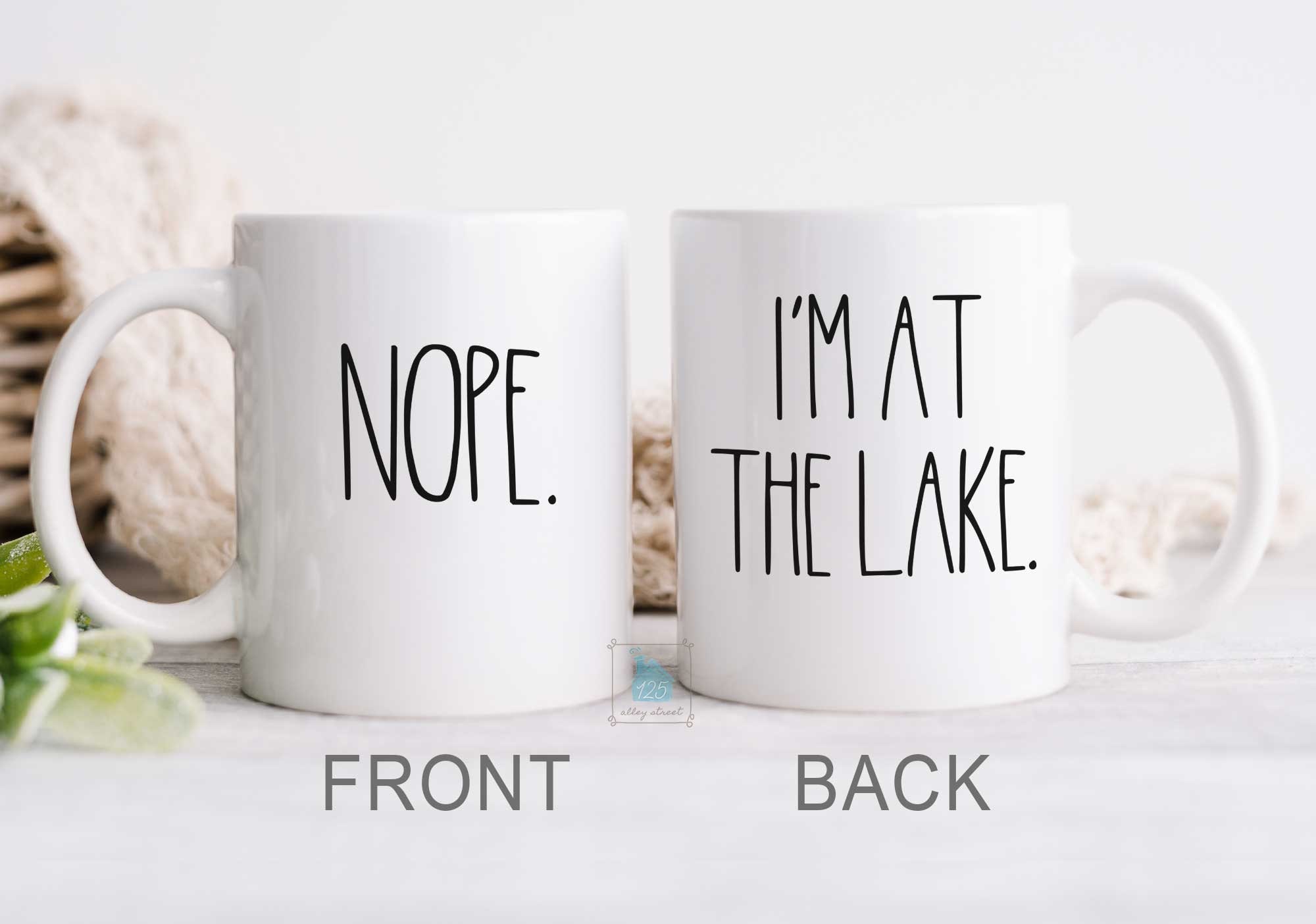 Lake House Gift, Lake Mug, Lake Life Decor, Funny Lake Lover Gift Idea ...
