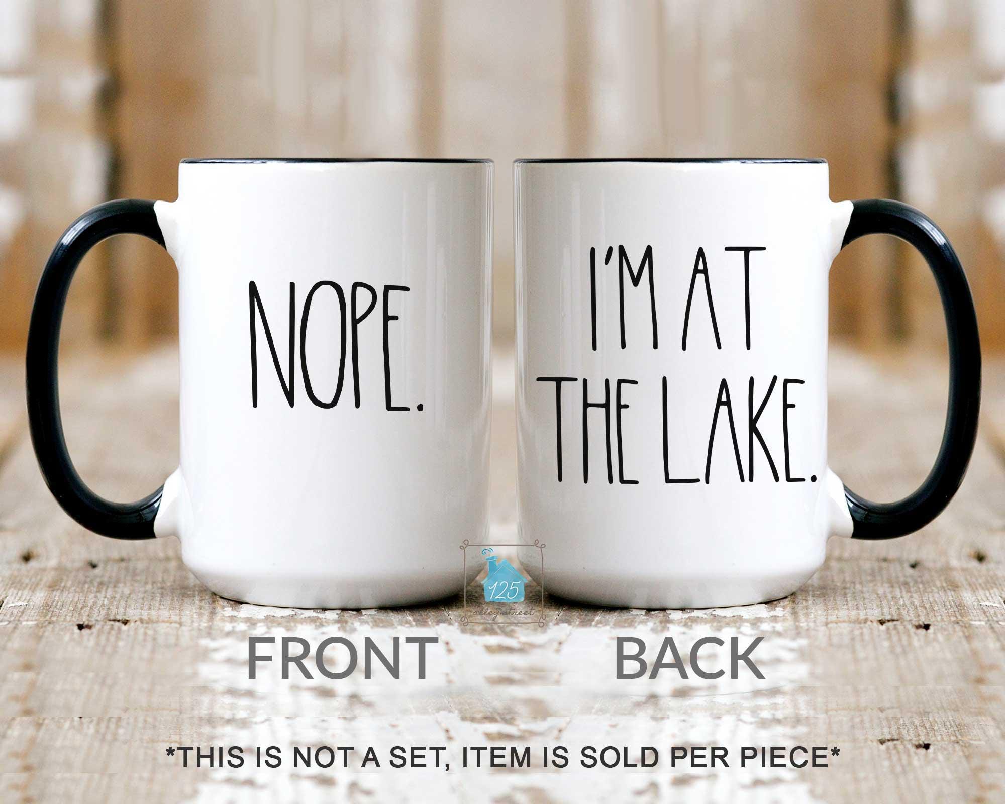Lake House Gift, Lake Mug, Lake Life Decor, Funny Lake Lover Gift Idea ...