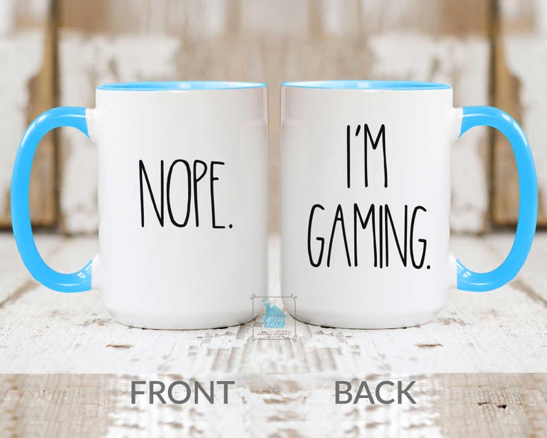 Gamer Mug, Gamer Gifts, Gamer Coffee Mug, Funny Gaming Gift for Gamer ...