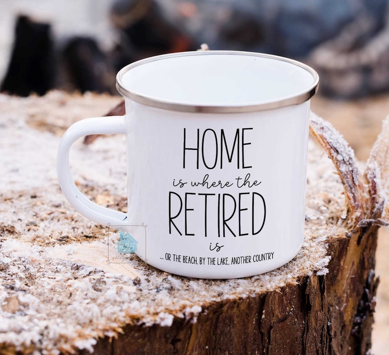 Retirement Camping Mug Retirement Gifts for Men Women Happy - Etsy