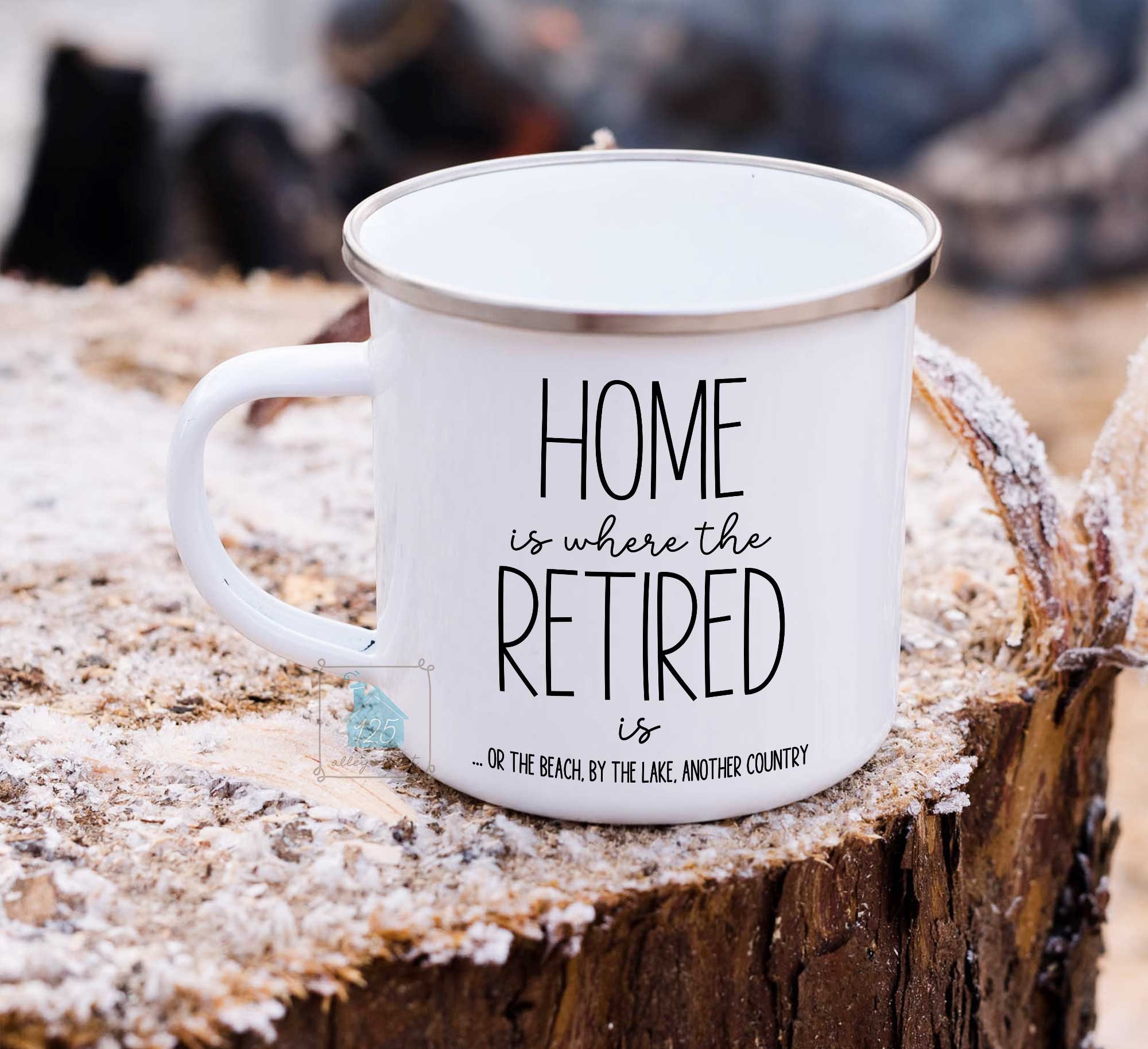 Retirement Camping Mug Retirement Gifts for Men Women Happy - Etsy