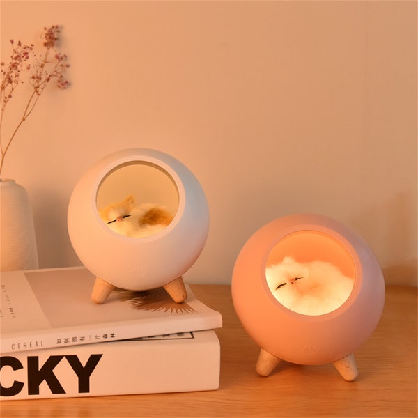 Cat Night Light - Etsy