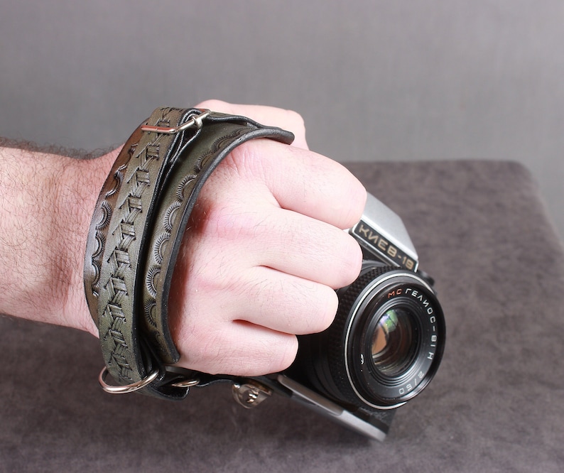 Leather Wrist Strap for Camera Hand Camera Strap Rapid Fire Grip Secure Wrist Camera Strap ...