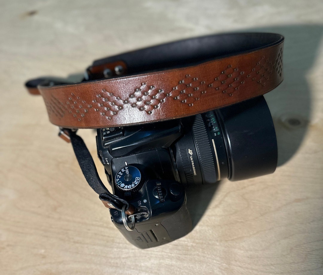 Handcrafted Leather Camera Strap: Durable, Stylish, Comfortable ...