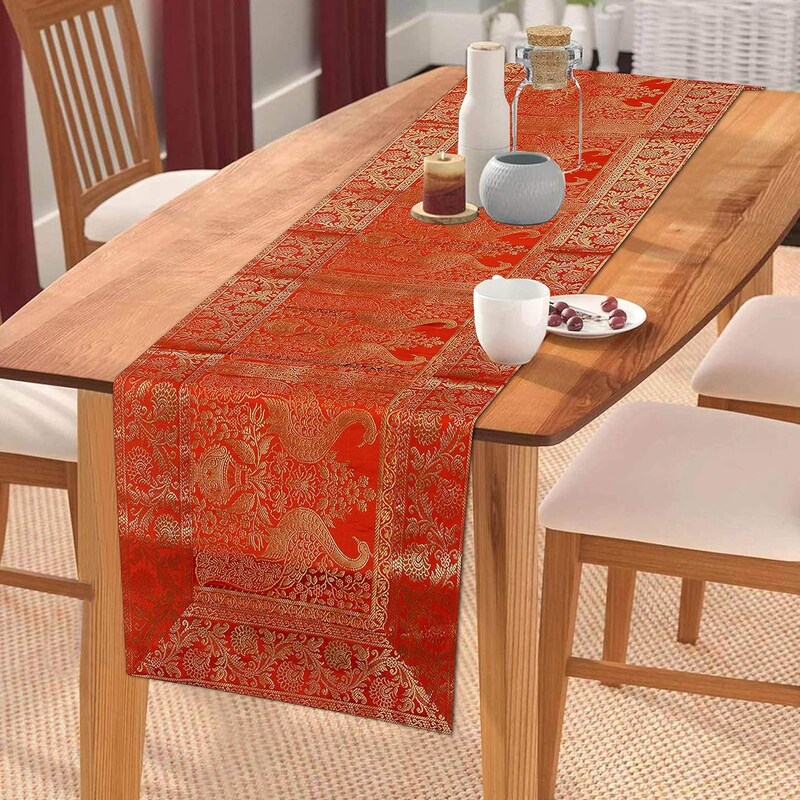 Asian Table Runner - Etsy