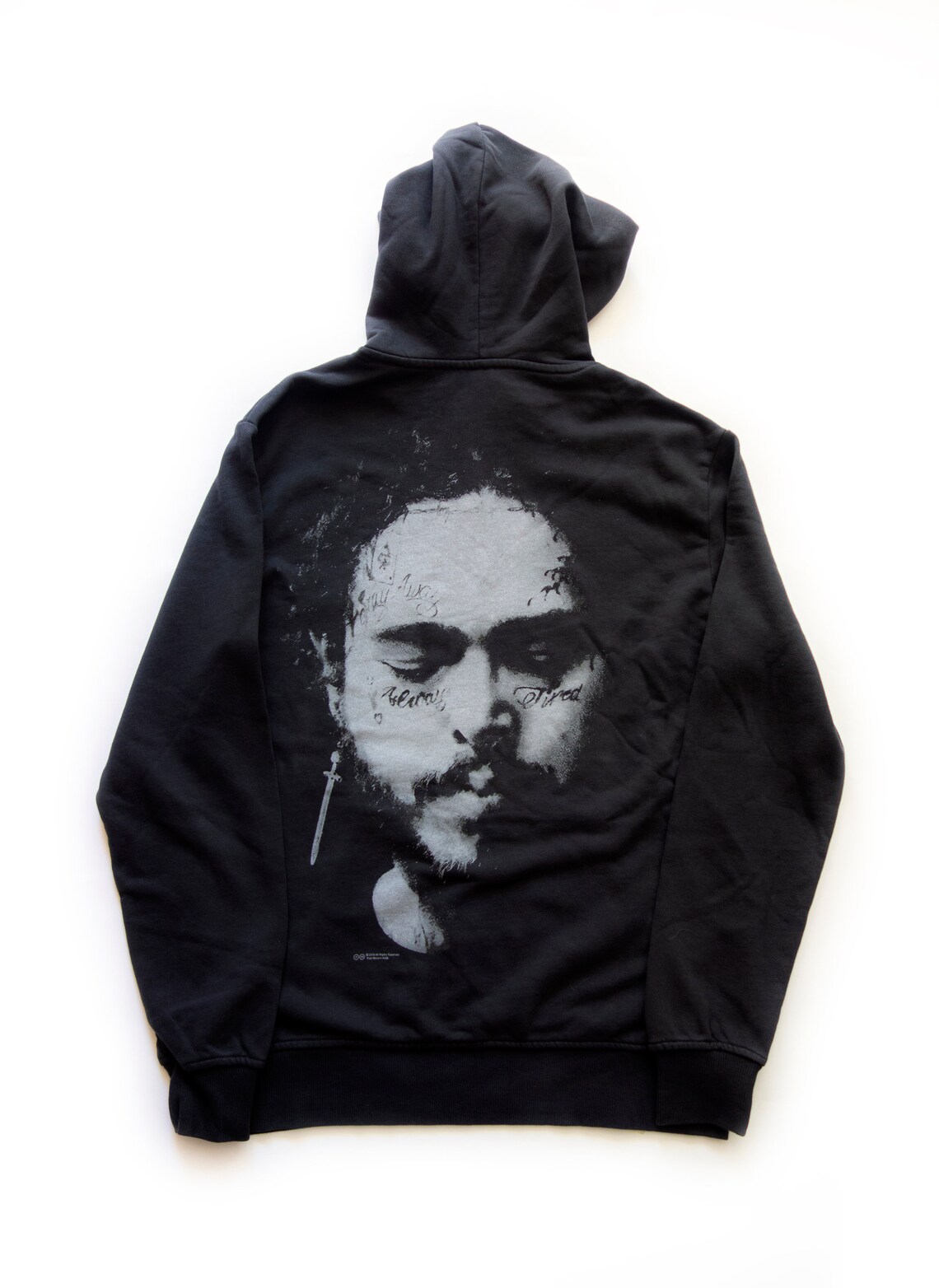 M Sized Post Malone Hoodie - Etsy