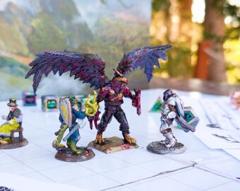 Hero Forge Custom Miniature Painted - Etsy