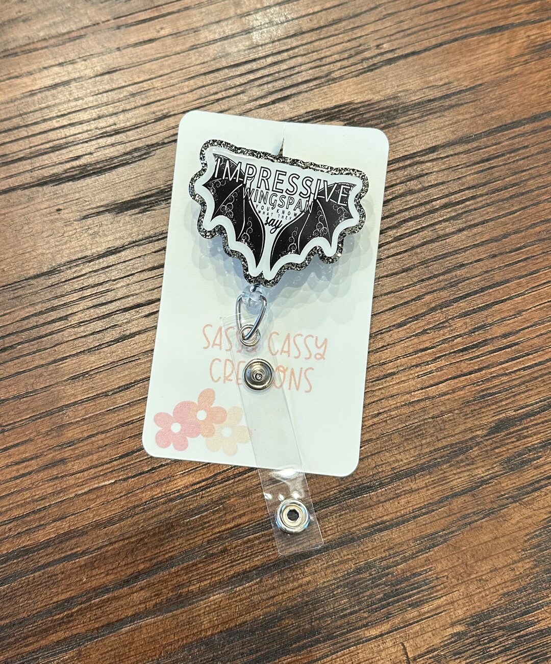 Impressive Wing Span Badge Reel ACOTAR Nurse Gift Book - Etsy