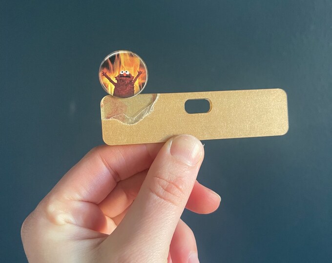 Elmo Fire Badge Topper Nurse Gift - Etsy