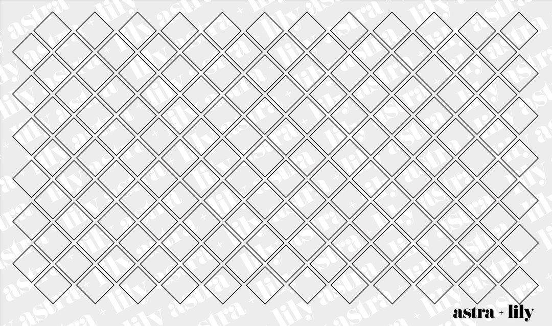 Square Diamond SVG, Instant Download, Digital Download, Pattern Clipart ...