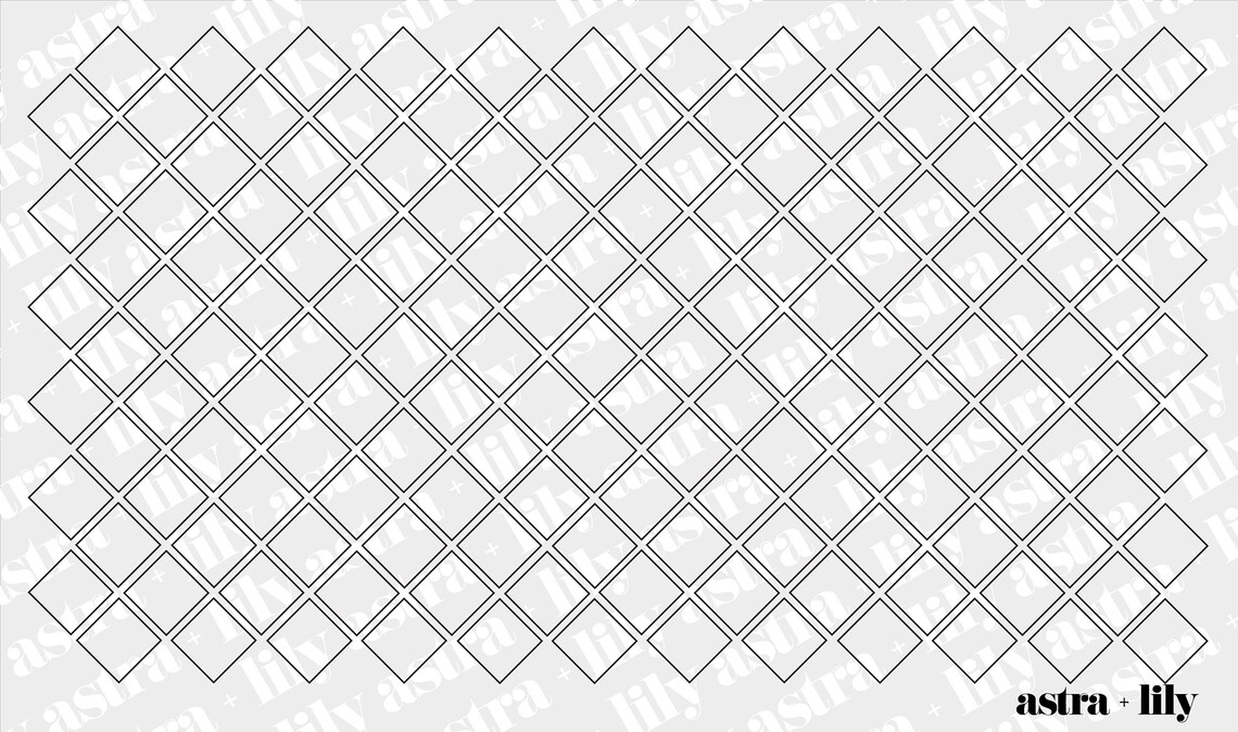Square Diamond SVG, Instant Download, Digital Download, Pattern Clipart ...