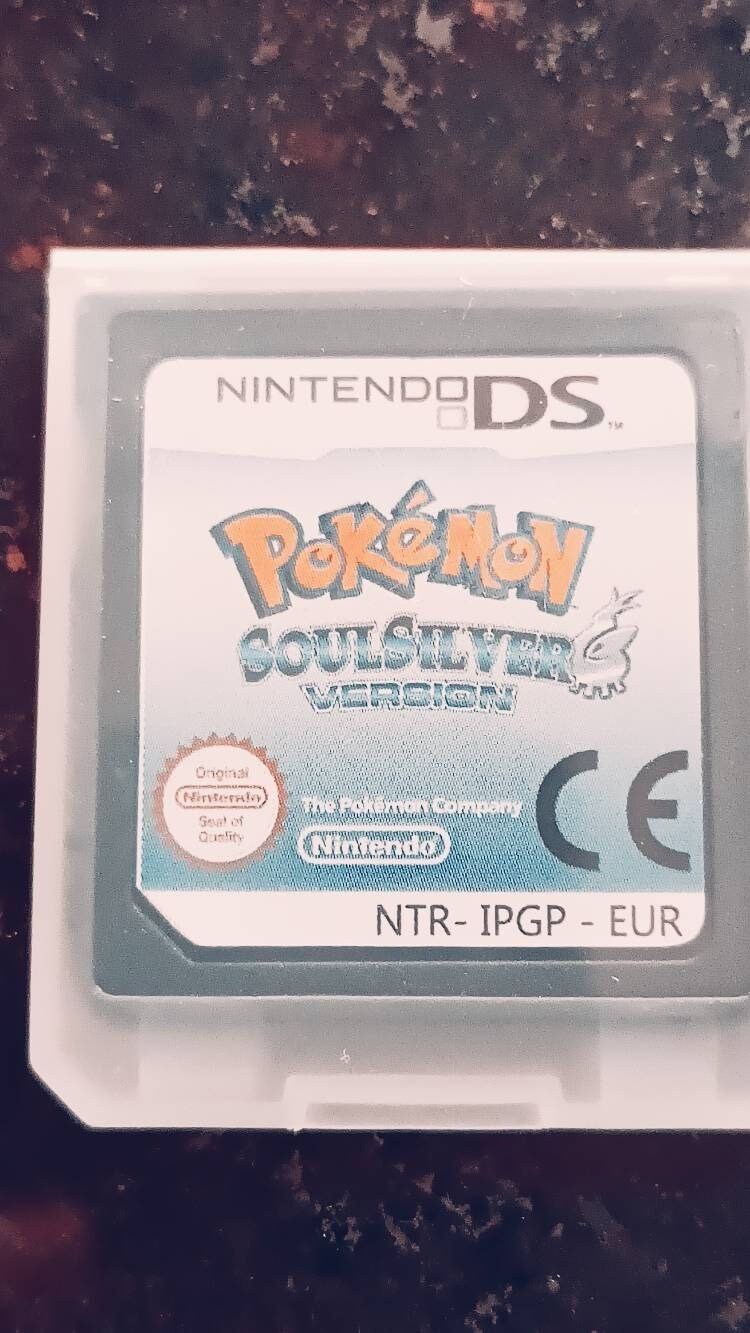 Pokemon Soul Silver Version Game Card Nintendo NDS Ndsl Ndsi - Etsy