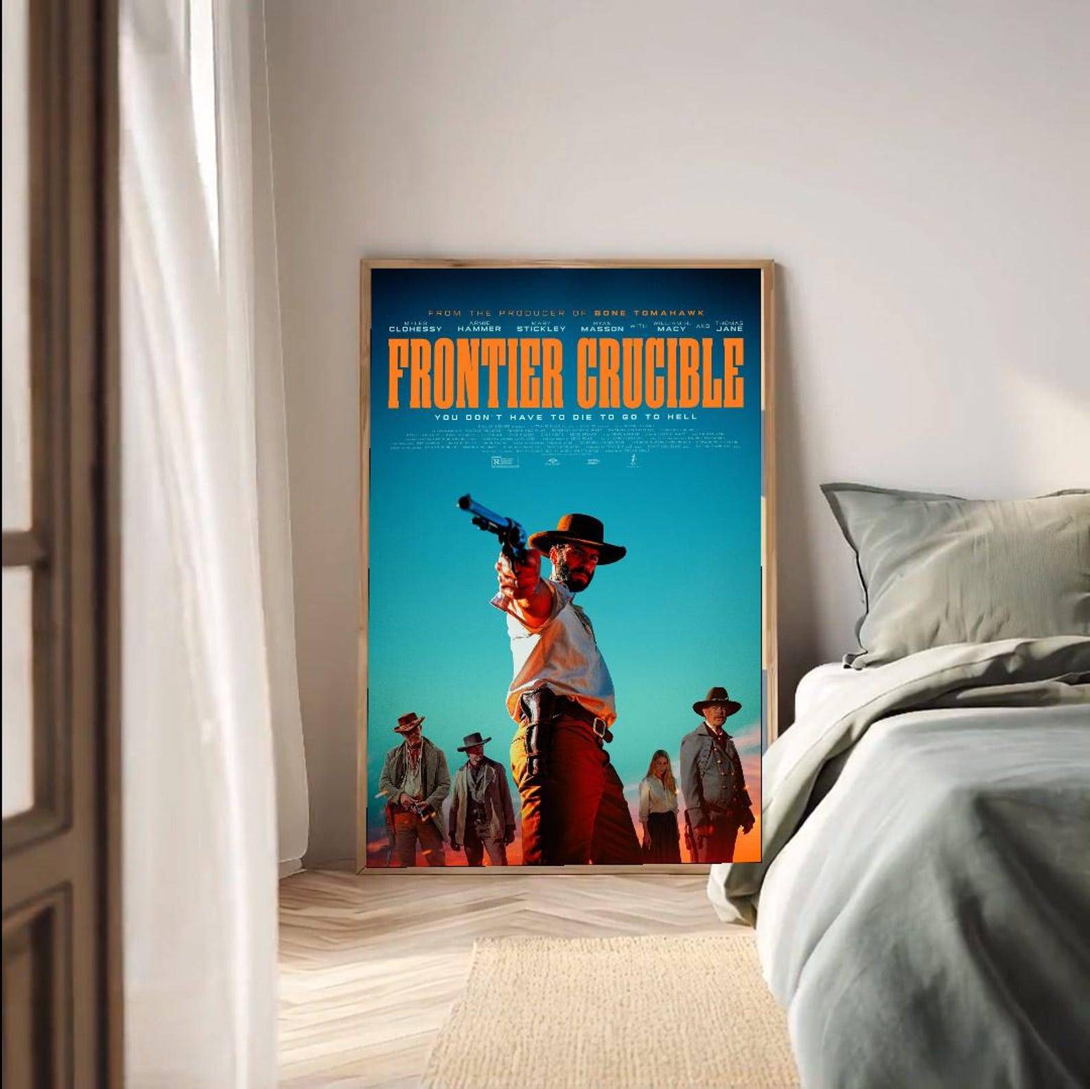 Frontier Crucible 2025 Movie Poster Film Wall Art Print Collectible ...