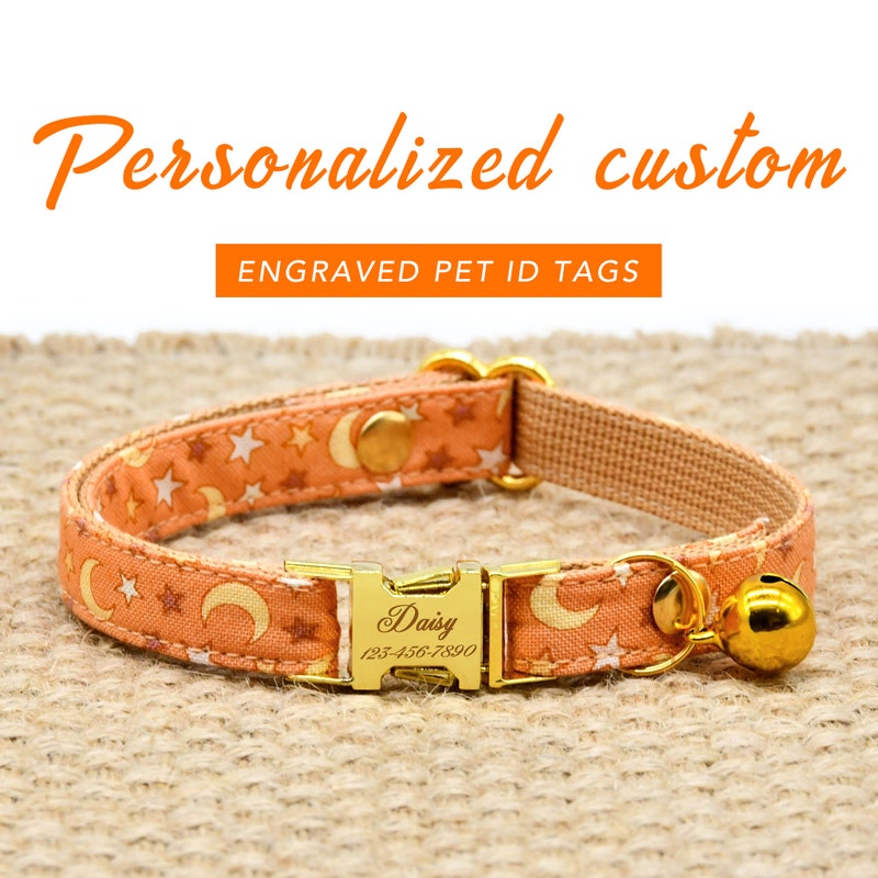 Custom Cat Collar - Etsy