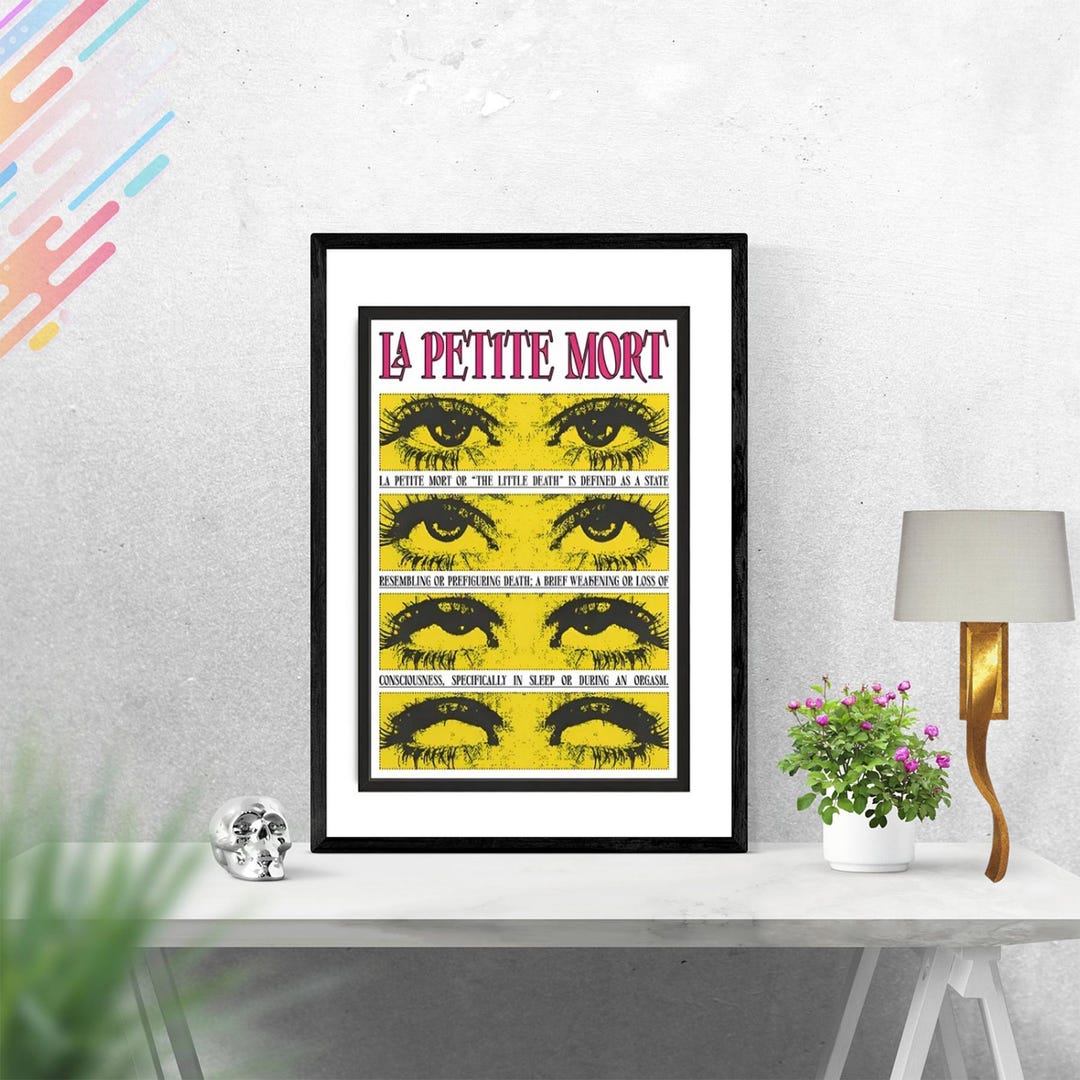Le Petit Mort ! Poster - Etsy