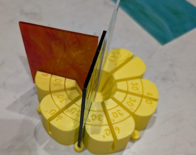3D Stained Glass Angle Jig Fixture - Etsy Canada