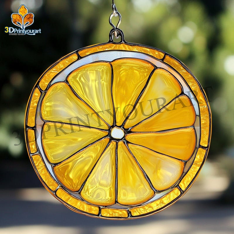 Lemon Suncatchers - Etsy