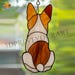 Digital Download Stained Glass Corgi Dog Pattern | Festive Suncatcher ...