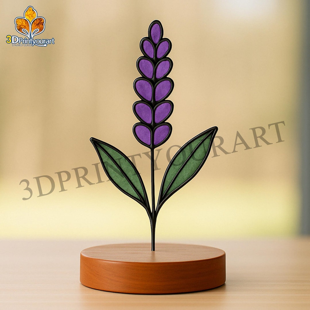 Digital Download Stained Glass Lavender R45 Pattern | Festive ...