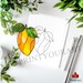 Digital Download Stained Glass Mango Pattern | Festive Suncatcher ...