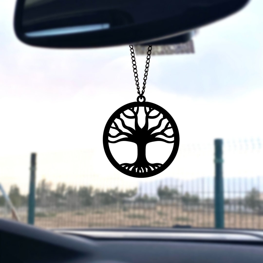 Tree of Life Car Mirror Ornament, Car Rear View Mirror Ornament - Etsy