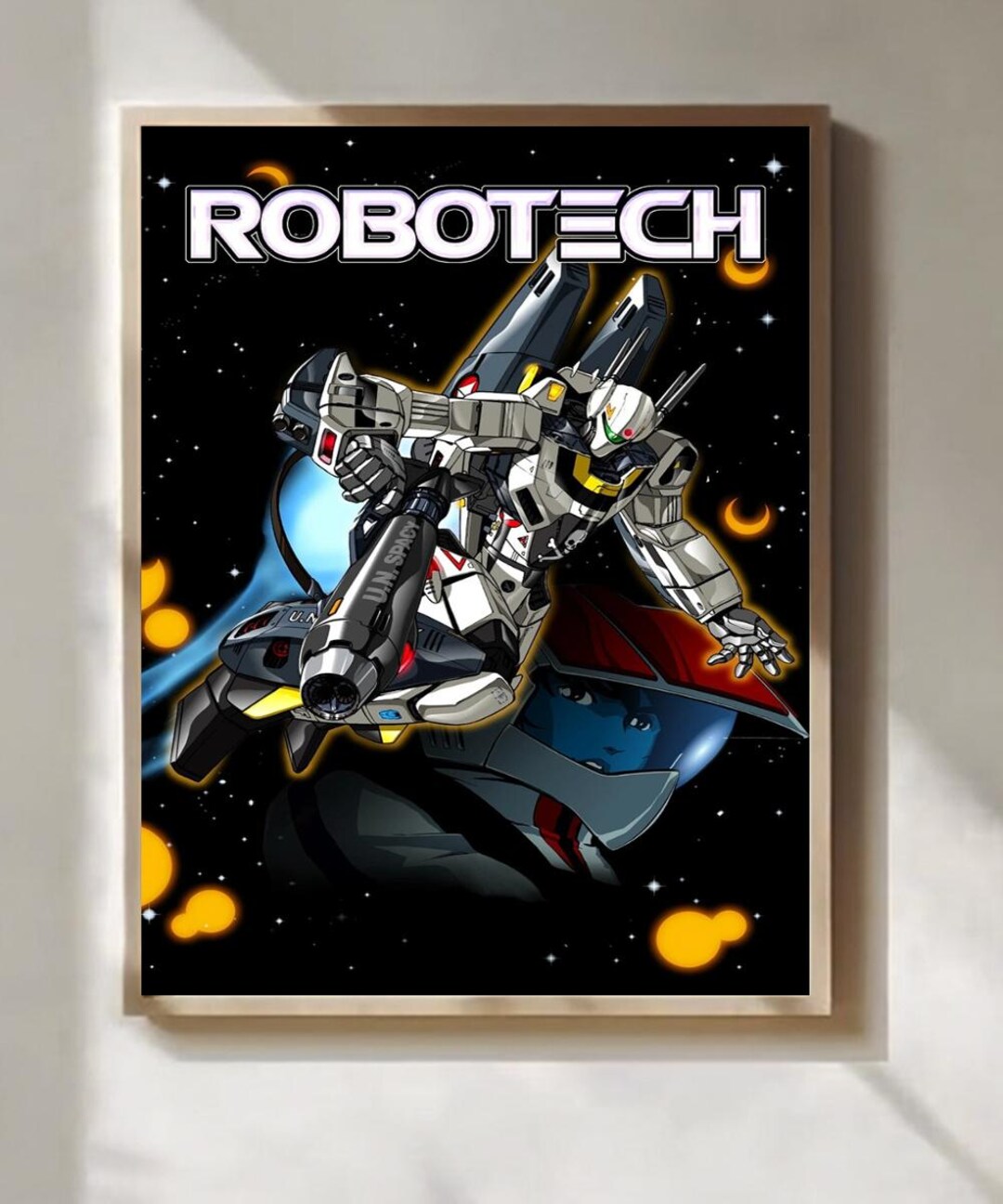 Robotech Cartoon Series TV Series Poster Print - Etsy