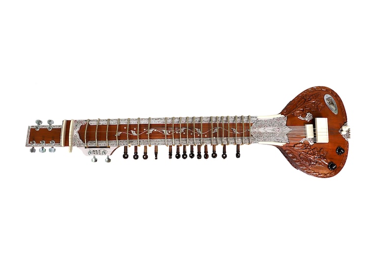 Sitar, Professional Sitar , Traveler Sitar Model- 7 Main, 12 to 13 ...