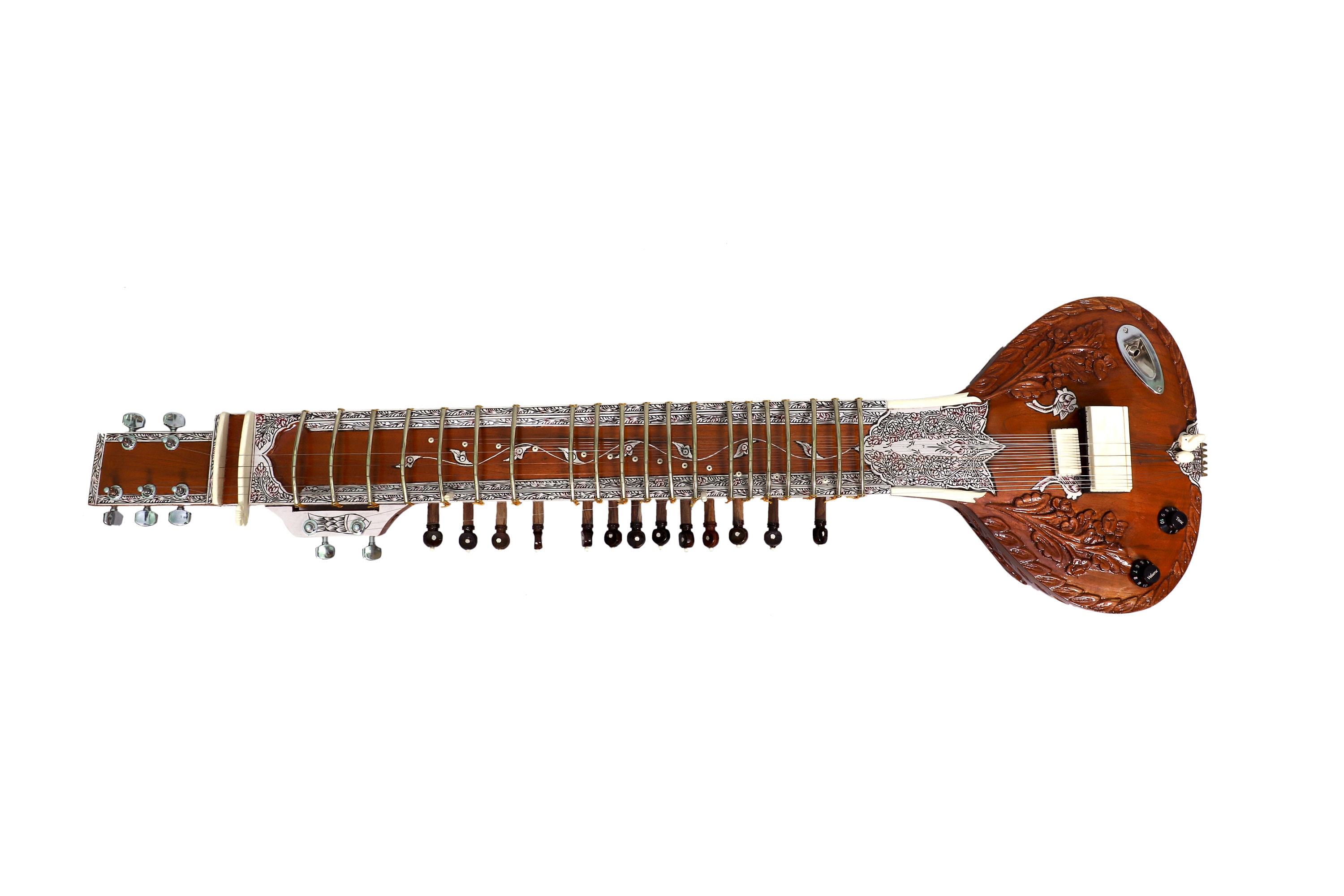Sitar, Professional Sitar , Traveler Sitar Model- 7 Main, 12 to 13 ...