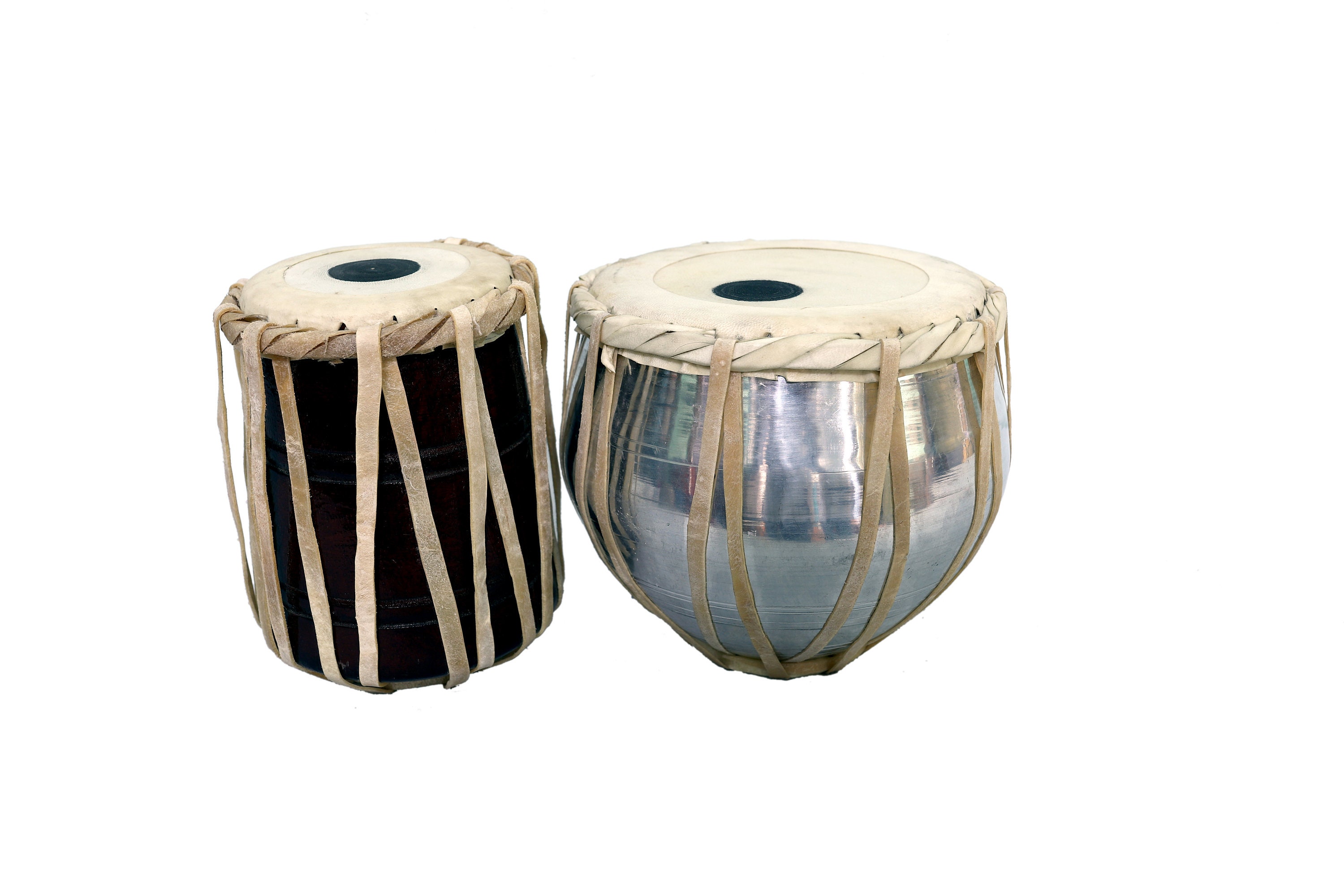 7" Tabla Drum Set With Cushion, Student Tabla Set, Learning Tabla Set ...