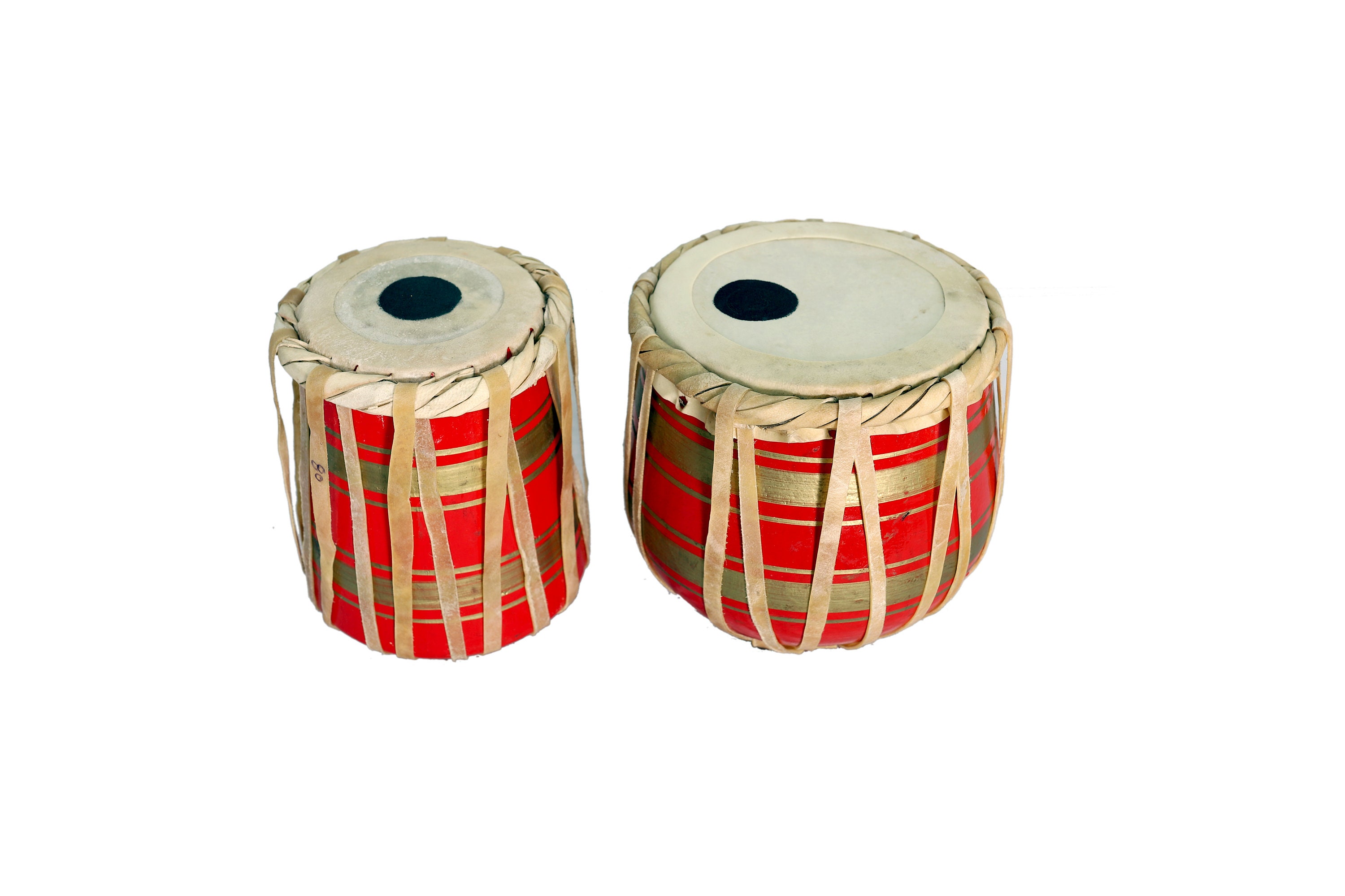 7" Tabla Drum Set With Cushion, Student Tabla Set, Learning Tabla Set ...