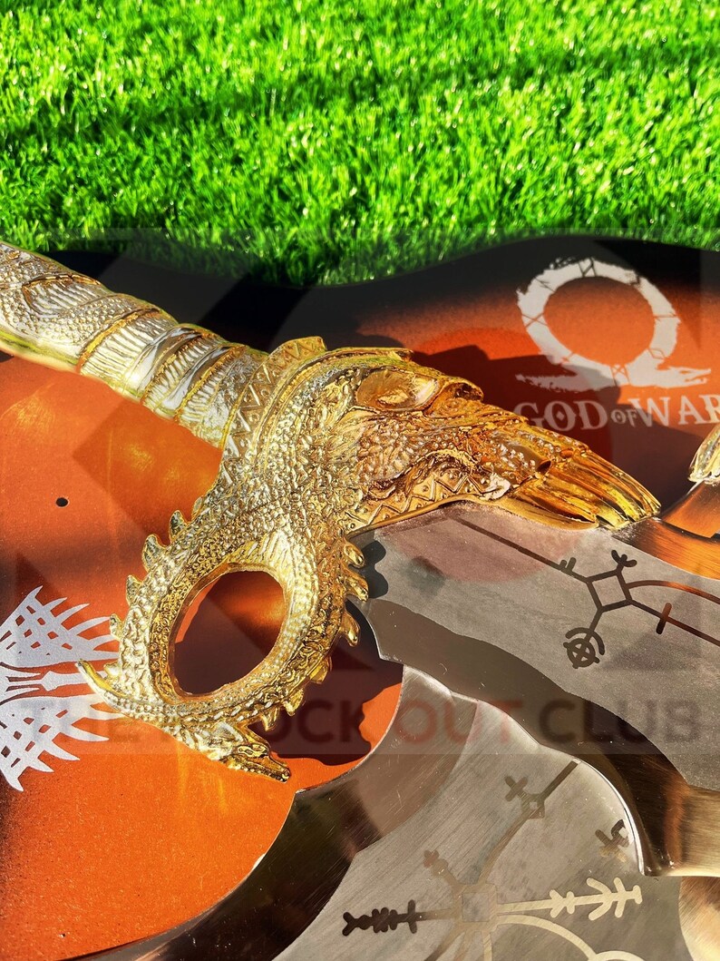 God of War Kratos's Blades of Chaos, God of War Blades of Sword Pairs, Kratos Metal Cosplay ...