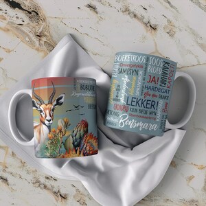 South African Afrikaans 11oz Ceramic Sublimation Design PNG Bundle ...