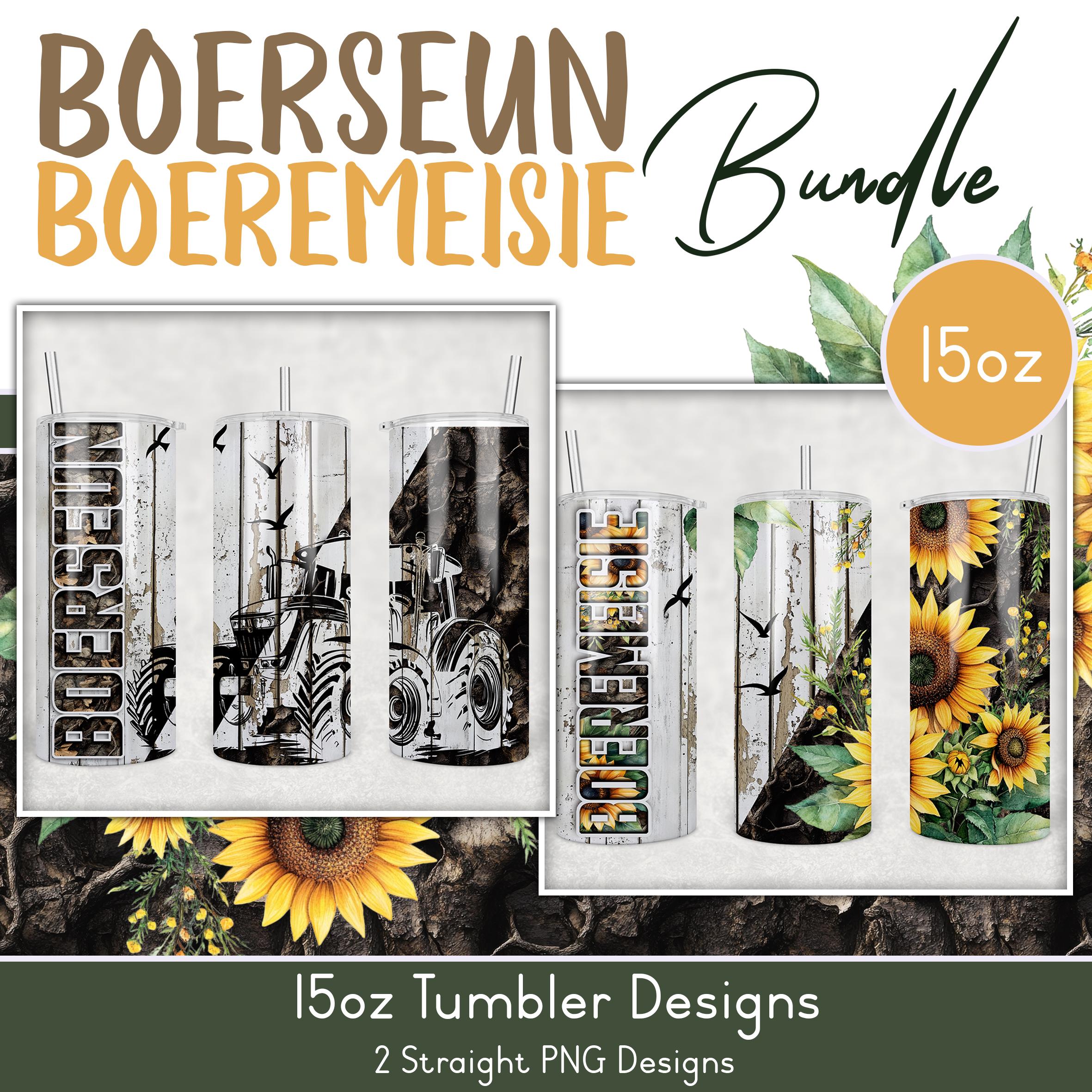 Boerseun / Boeremeisie Tumbler 15oz Skinny PNG | Afrikaans Camo Trekker ...