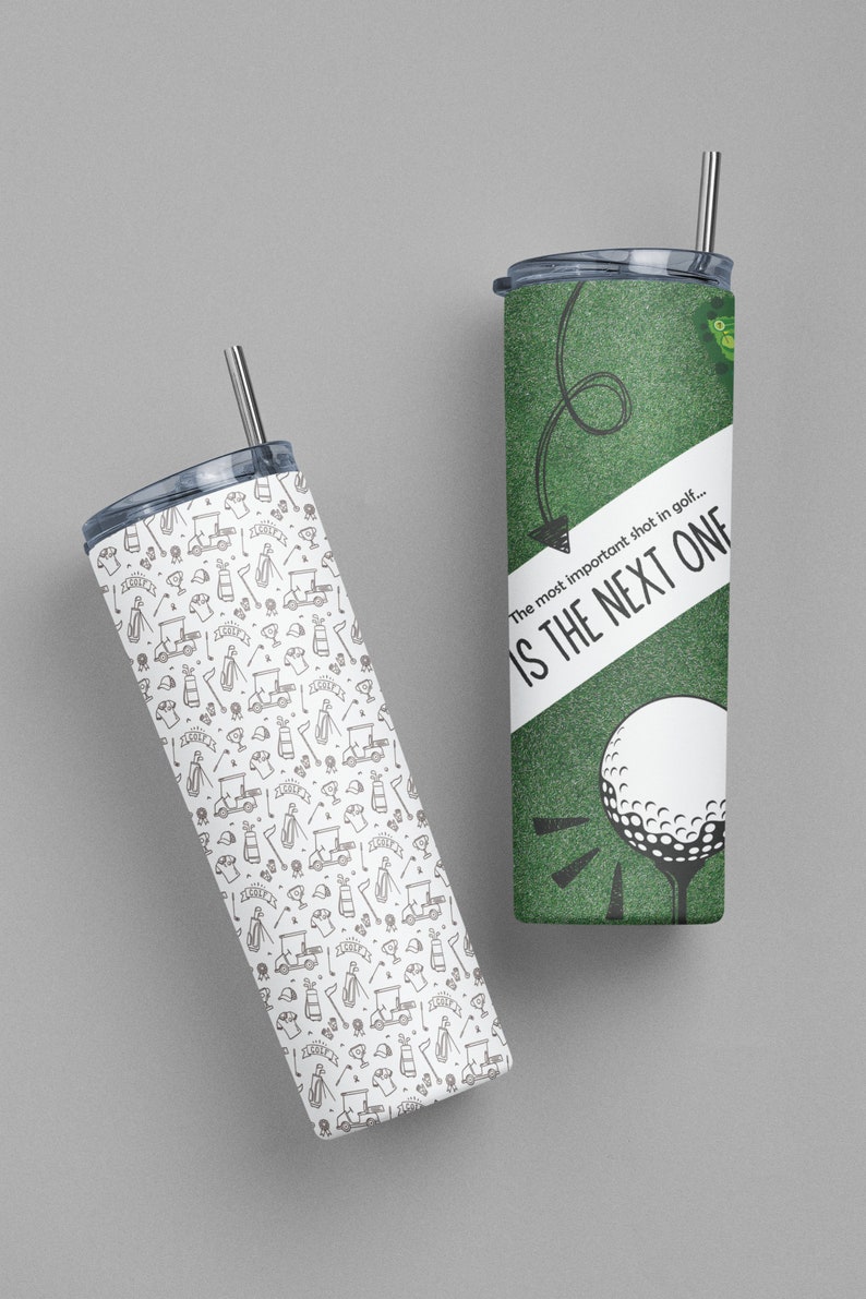 Golf Tumbler Sublimation Design PNG, Golf Tumbler Sublimation Wrap ...