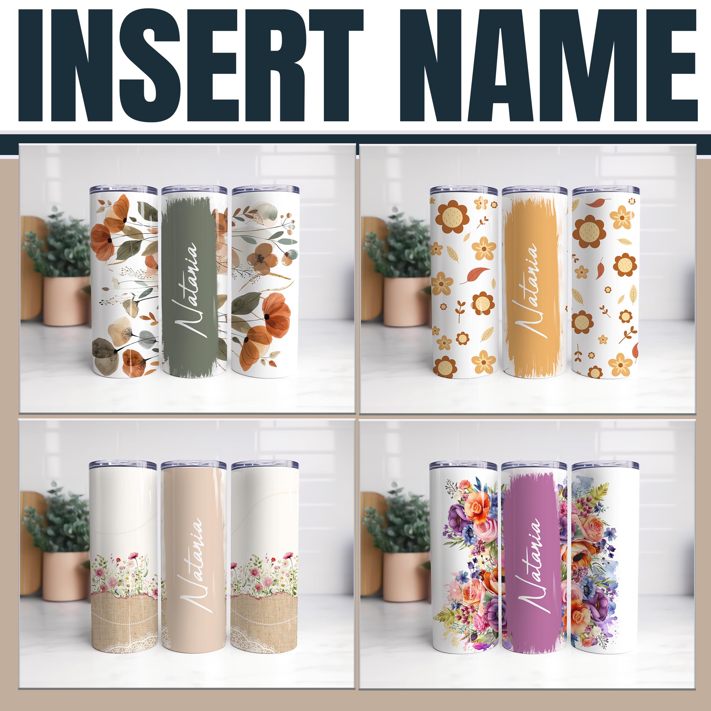 Editable Name Design Bundle | 22 PNG Templates | Customizable Name ...