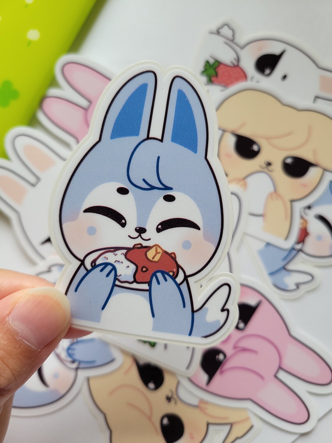 SKZOO Stickers Straykids With Food - Etsy