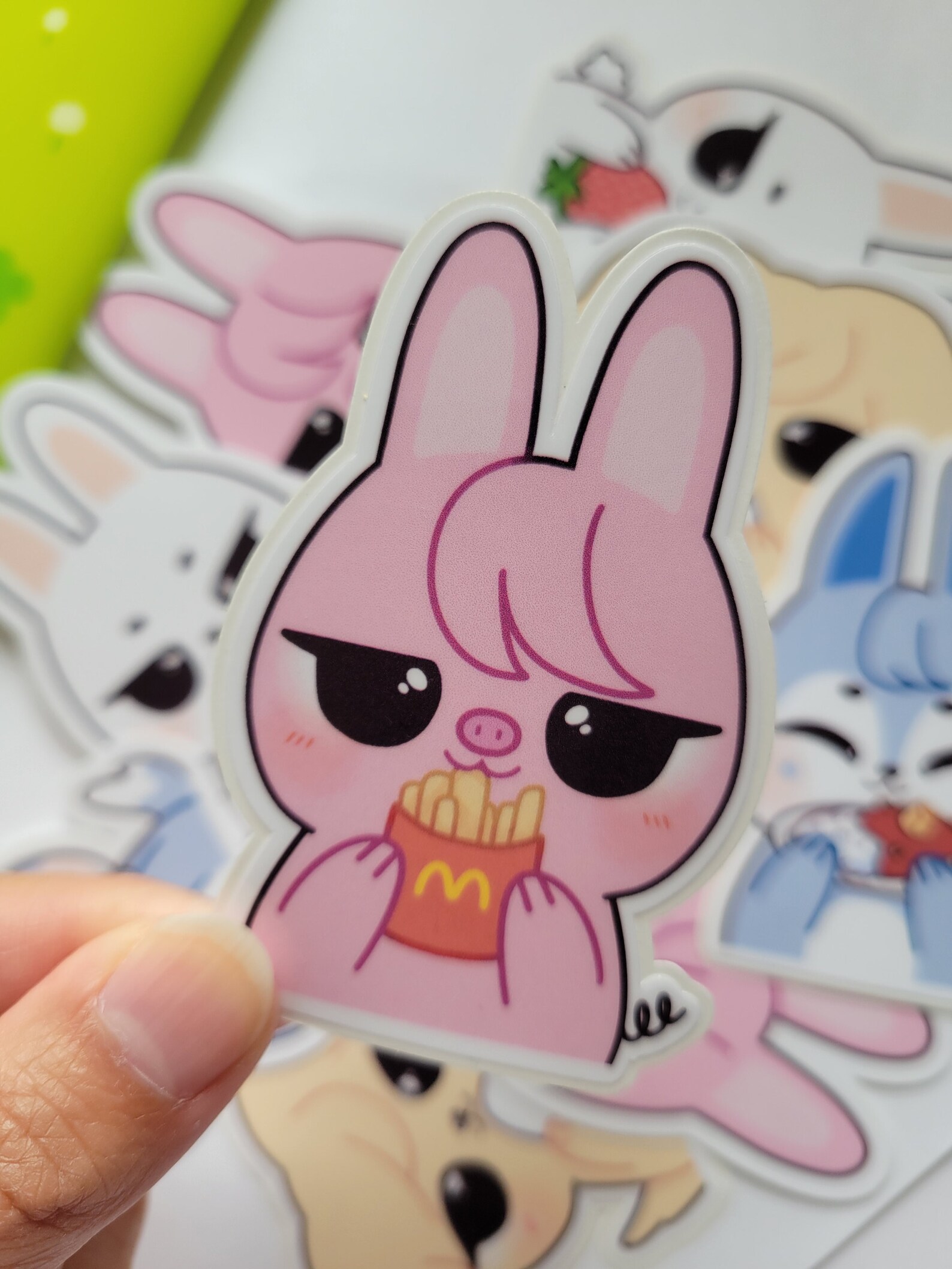 SKZOO Stickers Straykids With Food - Etsy