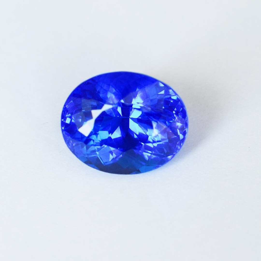 Unique Blue Sapphire 16 Ct Oval Cut Ceylon Sapphire Eye Clean Sapphire ...
