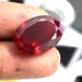 9 Ct Vivid Blood-red Ruby Oval Cut AAA Fire Natural Gemstone Luxury ...