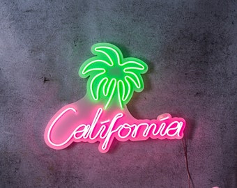 Neon Sign Golden State - Etsy