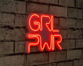 Girl Power Neon Sign - Etsy