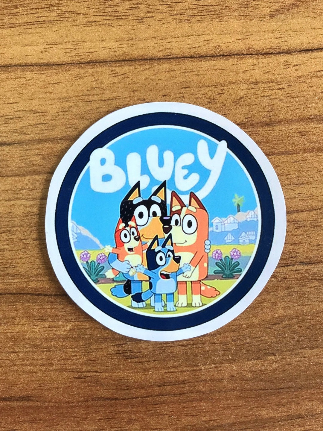 Bluey Vinyl Decal Sticker Bluey Funny Bluey Sticker for - Etsy