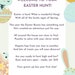 Indoor Easter Scavenger Hunt, Easter Digital Download, Easter Game ...