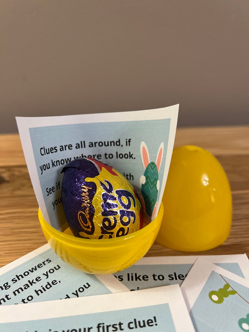 Indoor Easter Scavenger Hunt, Easter Digital Download, Easter Game ...