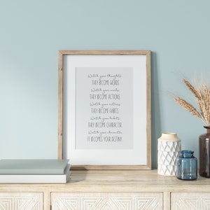 PRINTABLE Quote Wall Decor | Inspirational Quote Wall Art ...