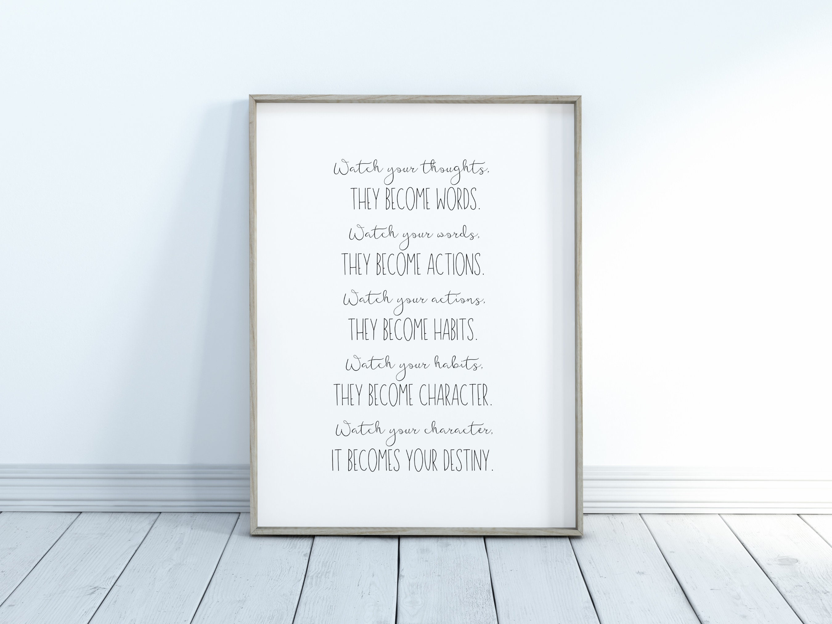 PRINTABLE Quote Wall Decor Inspirational Quote Wall Art Inspirational ...