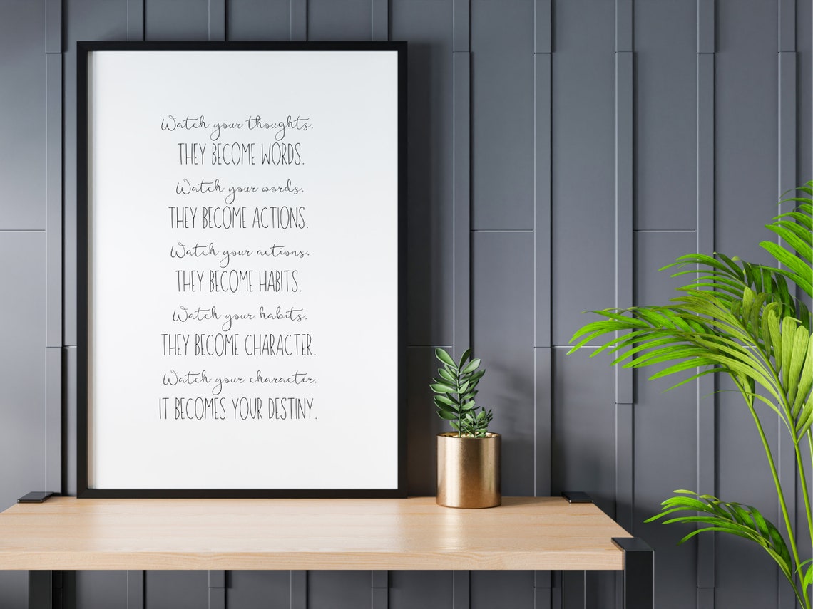 PRINTABLE Quote Wall Decor Inspirational Quote Wall Art Inspirational ...