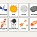 Printable Flashcards Learning About Space and the Universe for Toddler ...