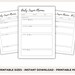 Printable Daily Lesson Planner for Homeschool Parents and Teachers - Etsy