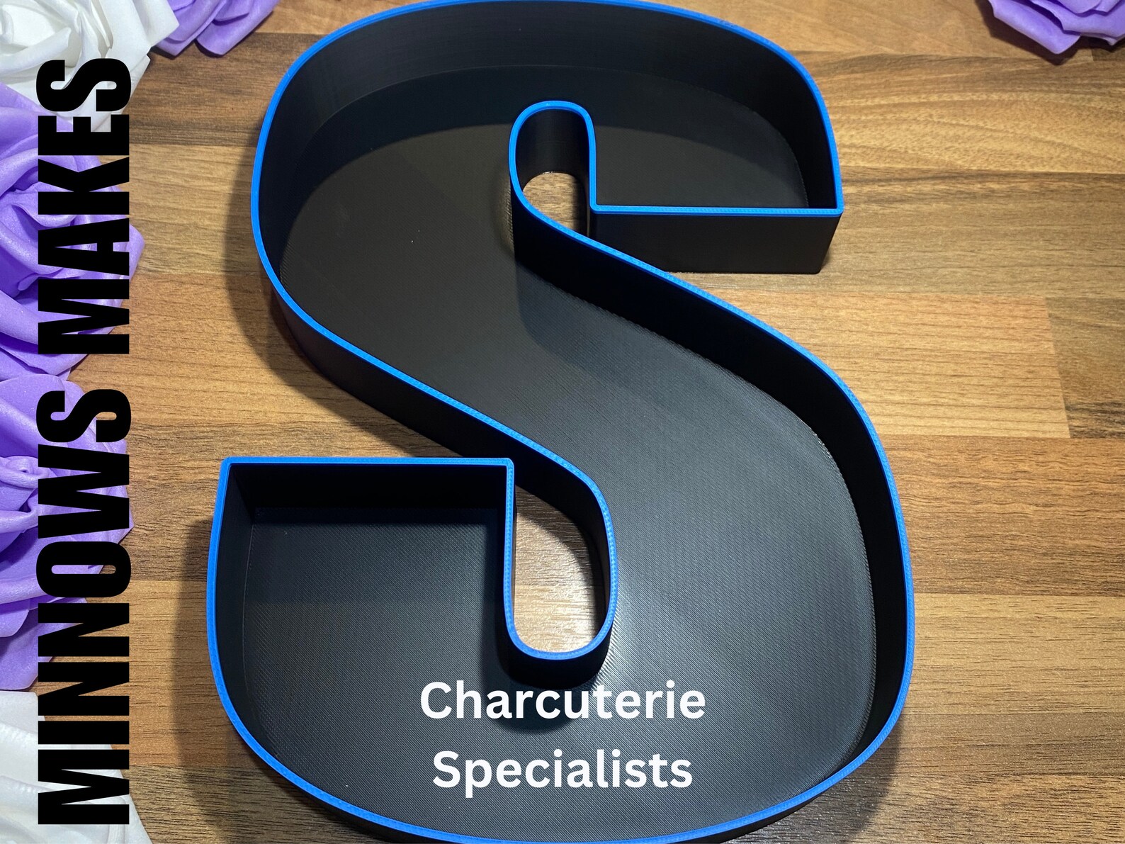 Charcuterie Fillable Letters Numbers , Black Fillable Letters , Custom ...